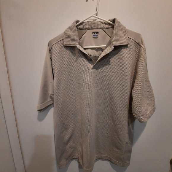 Ping | Shirts | Ping Golf Performance Dynamics Polo Shirt Mens Large ...
